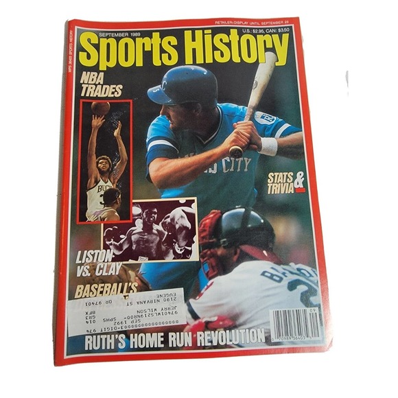 Vintage | Other | Vintage 98s Sports History Magazine Royals Kareem Ali ...